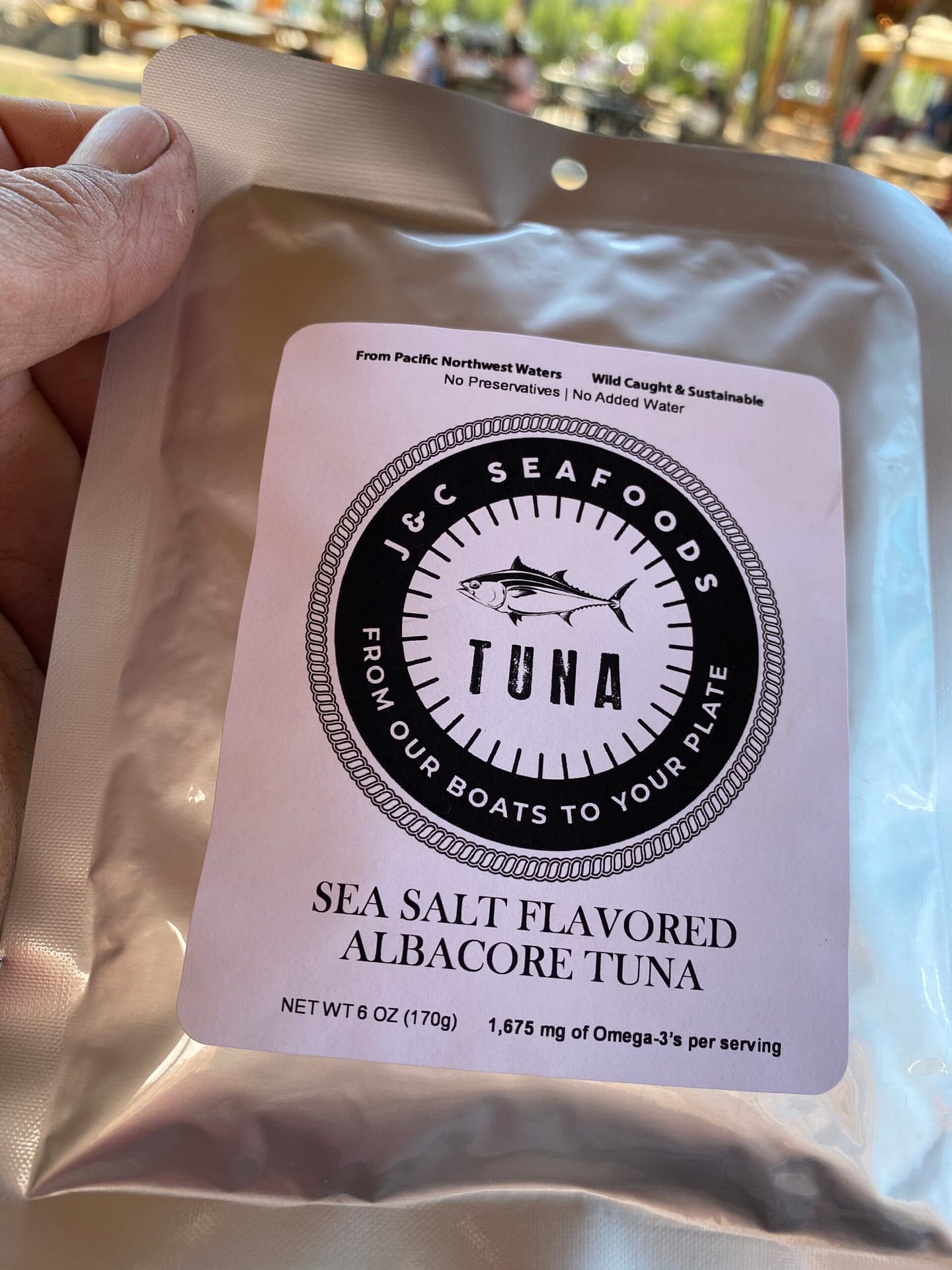 Sea Salt Tuna Pouches – J & C Seafoods